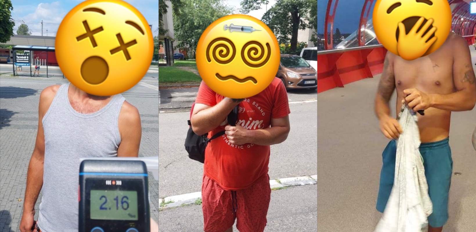 Jeden nocoval, druhý žebral a třetí nakopával dveře; Netopýr se ujal ...